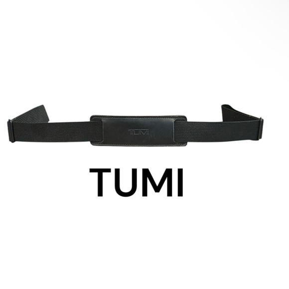 Tumi | Bags | Authenticc Tumi Black Leather And Canvas Shoulder Strap ...